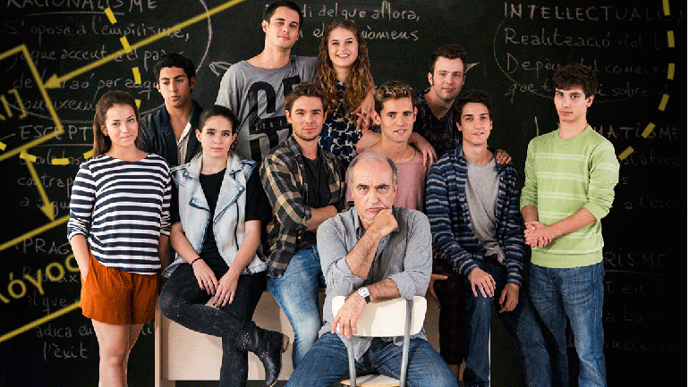 El particular desnudo de uno de los protagonistas de «Merlí» que hizo ...