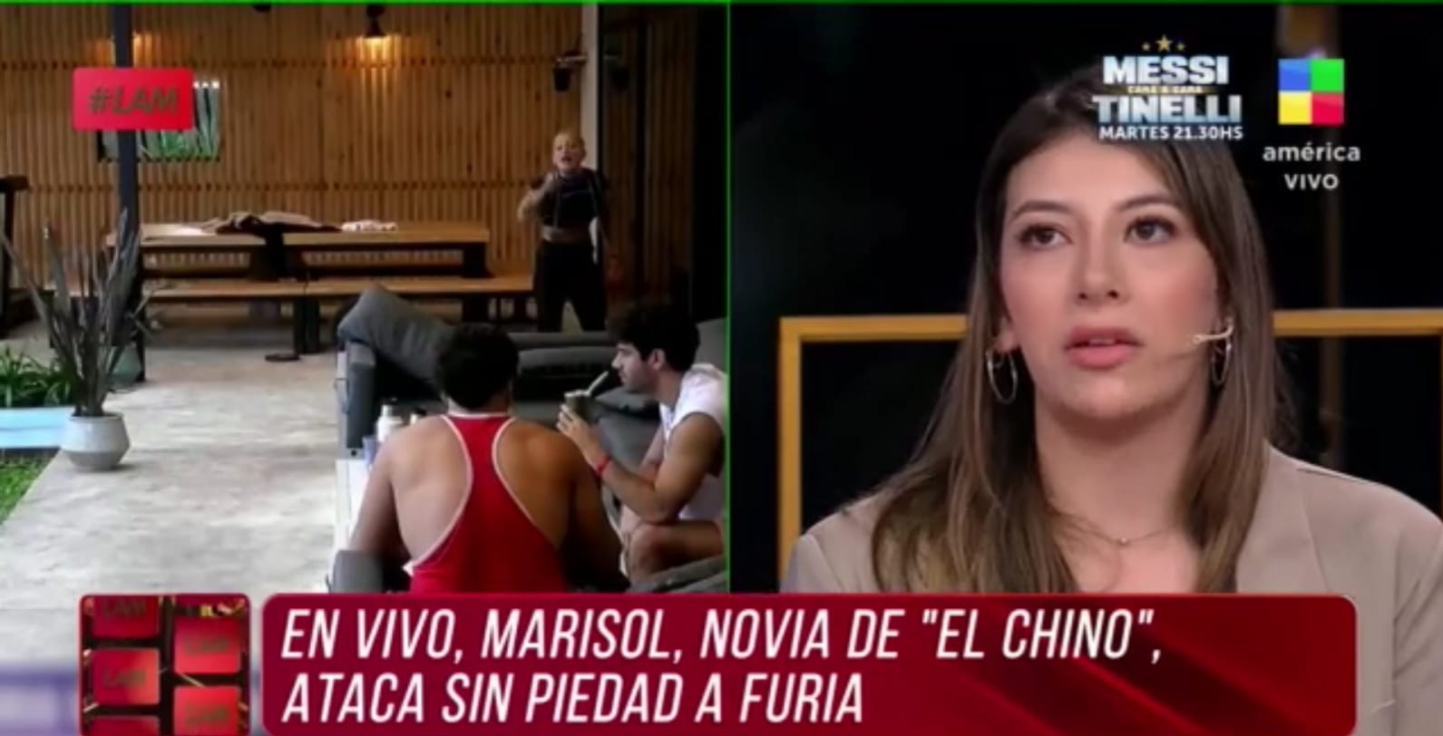 Marisol, la novia del Chino, mandó al frente a la producción de “Gran ...